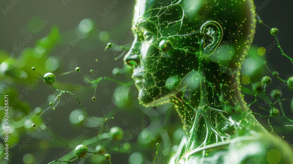 Depict the role of the lymphatic system in maintaining fluid balance ...