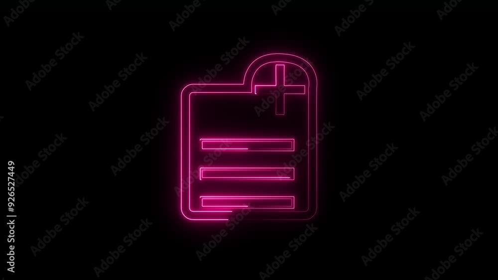 Hospital building icon isolated .and Medical Center Icon .neon sign ...