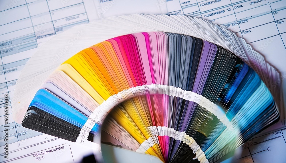 Select the option for managing colors. View a magnified image of the ...