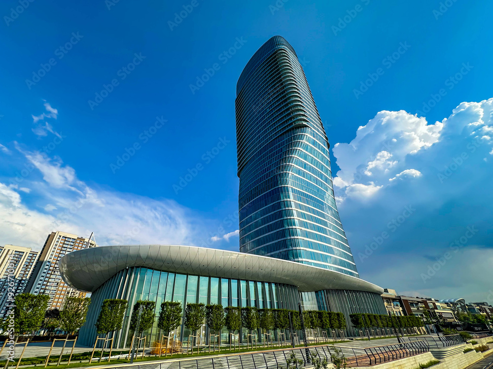 Belgrade, Serbia - May 30th 2024: Belgrade Tower, officially known as ...