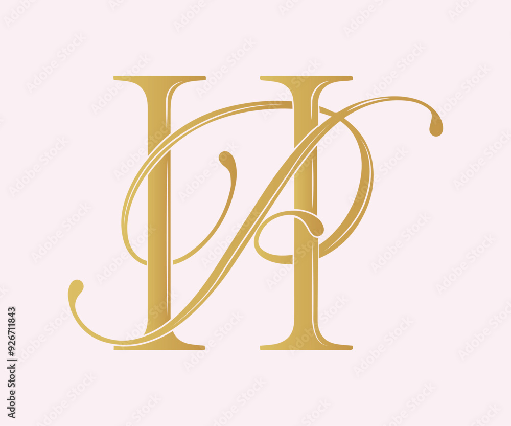 PH, HP, logo PH, Letter PH,monogram PH, vector, logo, Wedding Monogram ...