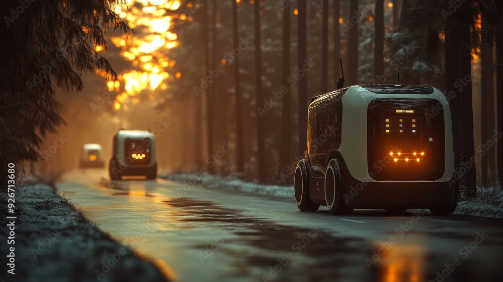 AI-Powered Autonomous Delivery Vehicles: Vehicles that deliver goods ...
