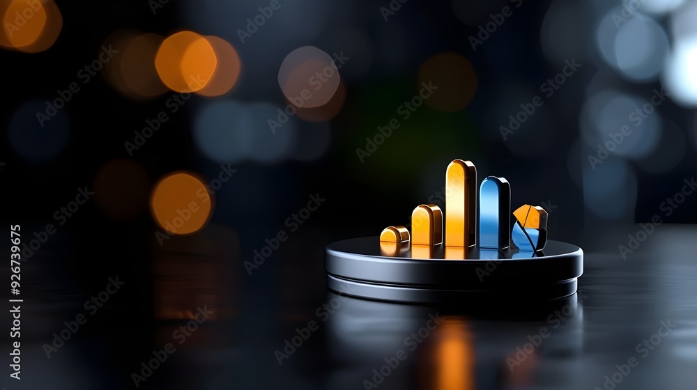 A data-driven infographic showcasing a company's growth over time, with ...