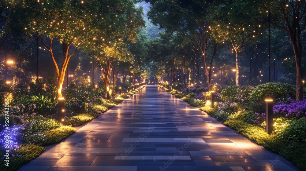 Smart Urban Spaces with AI-Controlled Lighting: Urban areas where ...