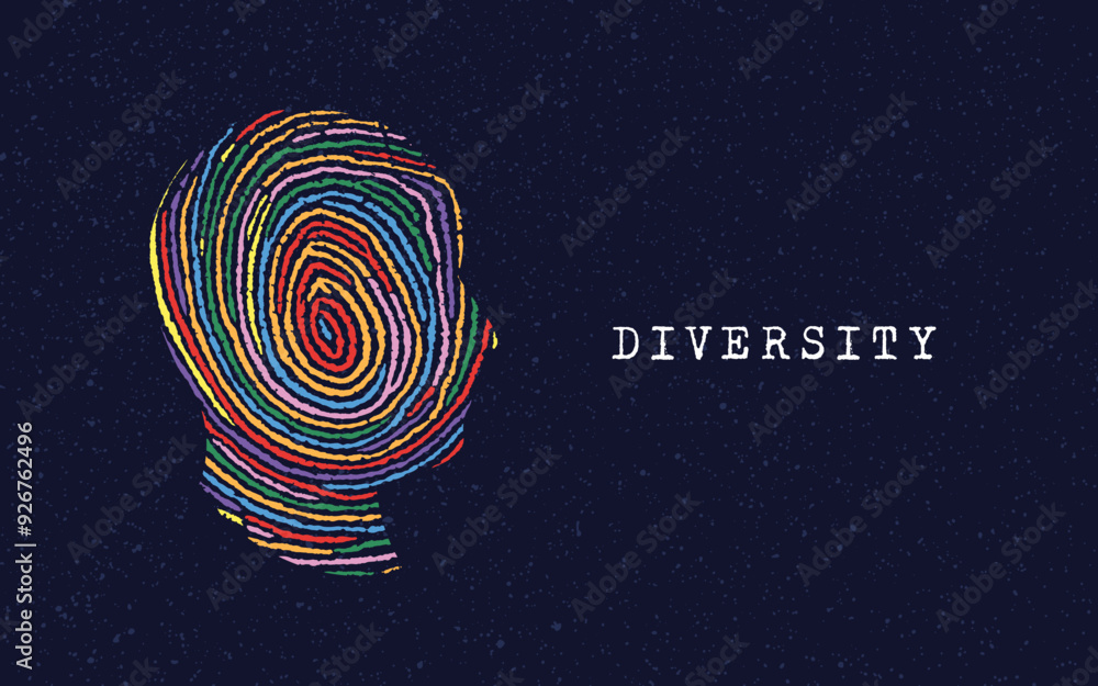 Concept of racial equality, anti-racism, diversity, stop racism ...