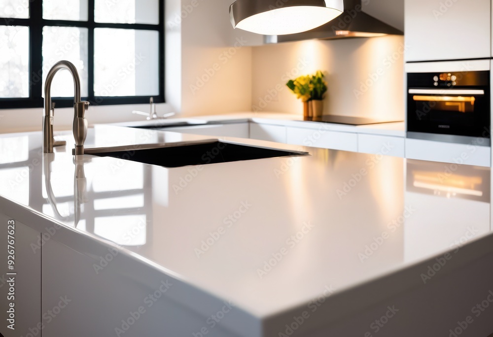 colorful bold food safety symbols displayed pristine kitchen surfaces ...