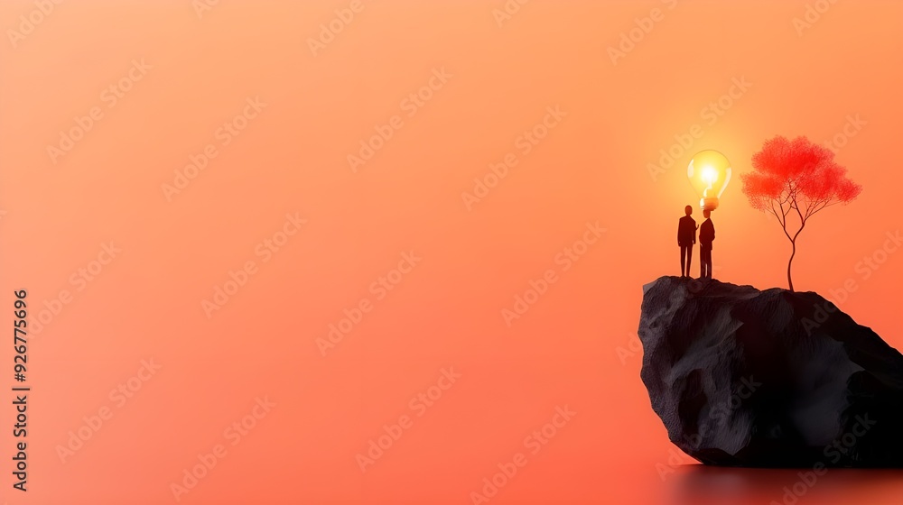 An inspirational coaching concept image showcasing a mentor giving ...