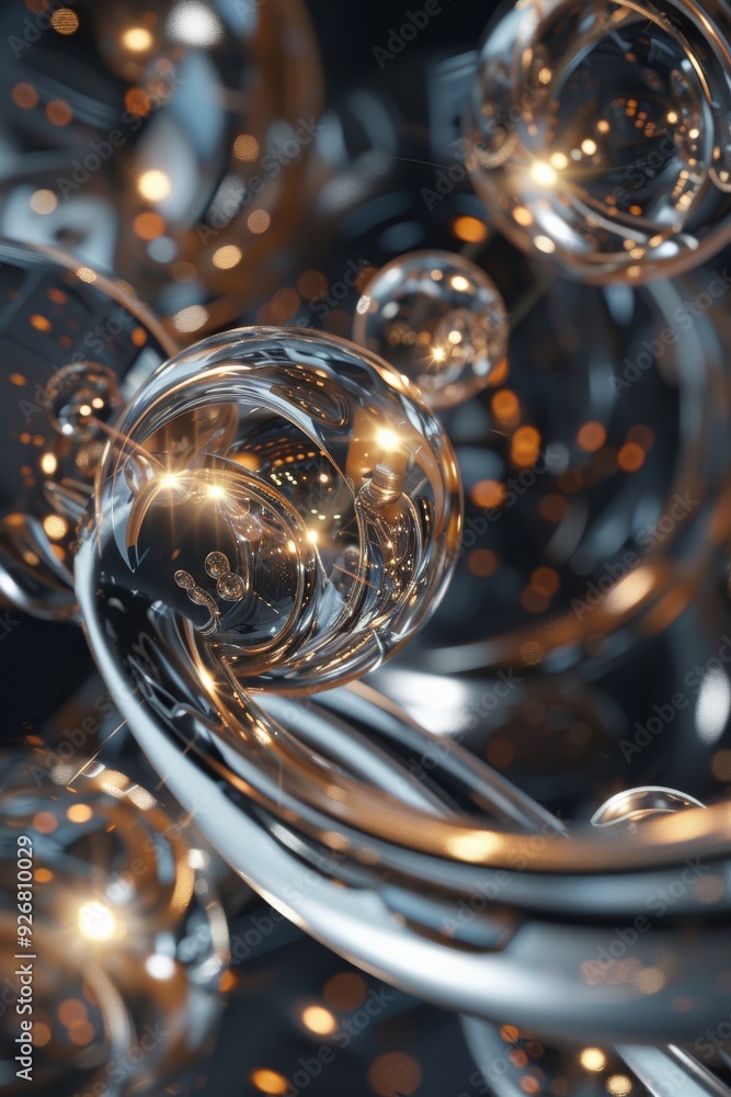 Dynamic line wave representing music sound, featuring audio frequency ...