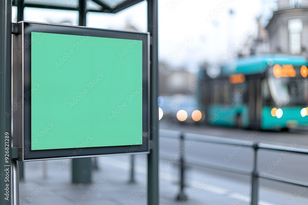 professional Green Screen Chroma Key Marketing Advertisement Billboard ...