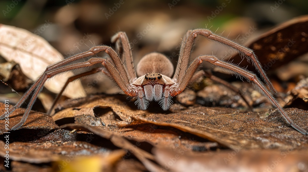 Brown recluse spider Loxosceles reclusa Stock Photo | Adobe Stock