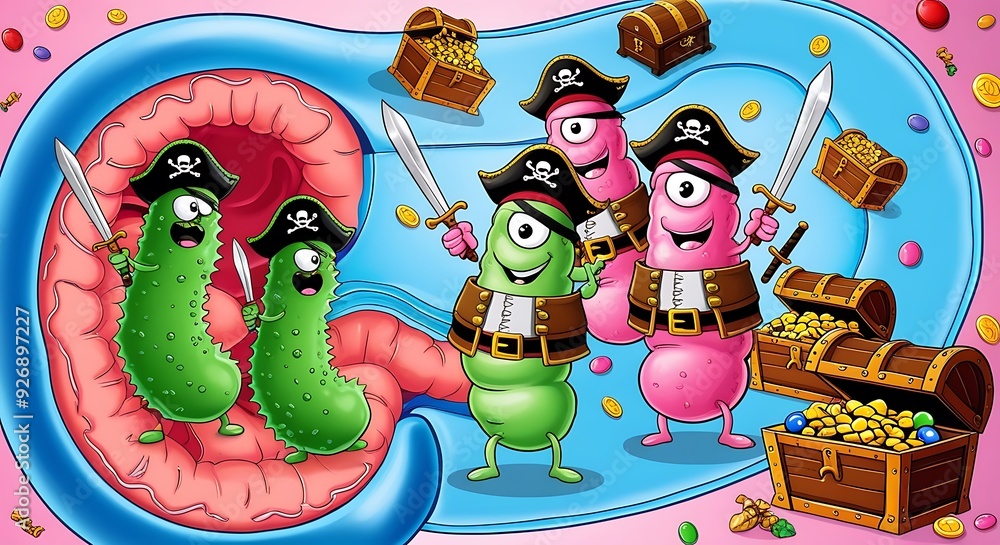 Beneficial probiotics bacteria characters promoting gut health ...