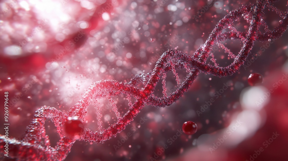 High-resolution image of DNA intertwined with erythrocytes in an artery ...