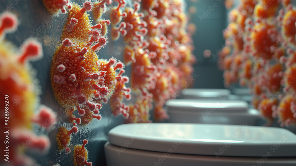 Viral Contamination Zone: A microscopic view of COVID-19 particles ...