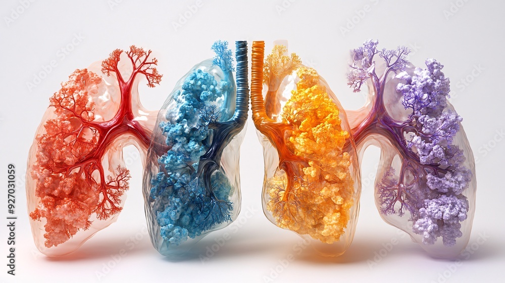 3D Human Lungs with Pulmonary Hypertension: A realistic rendering ...