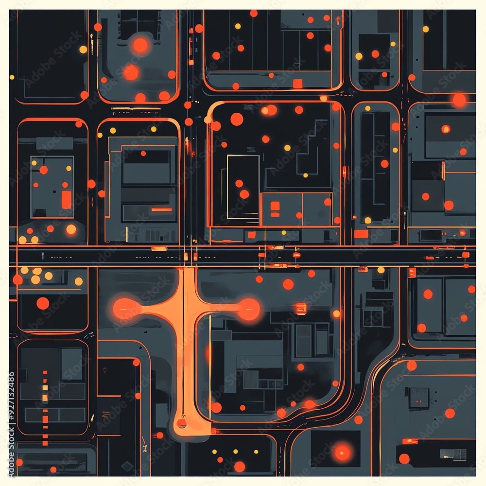 Schematic of an emergency evacuation route assembly, illustrating the ...