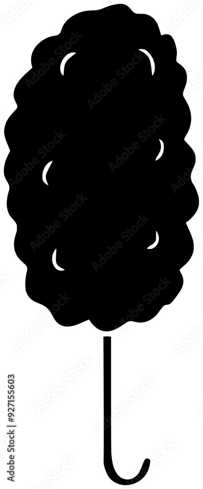 duster illustration cleaner silhouette housekeeping logo maid icon ...