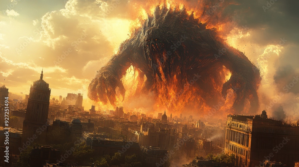 Eldritch Horror Emerges: Lovecraftian Deity Rising, Ground Splitting ...