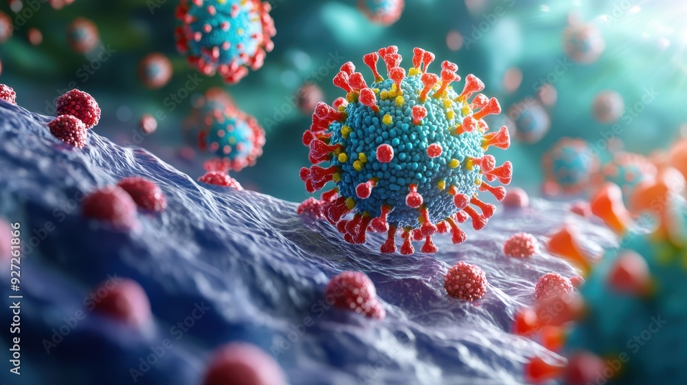 Enhanced 3D Visualization of Varicella-Zoster Virus: Chickenpox Lesions ...