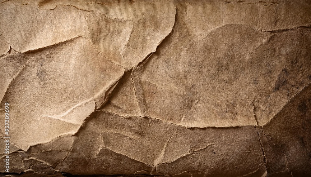 witeness the detailled beauty of a grunge old paper surface texture ...