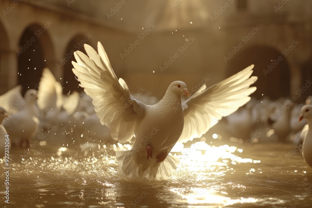 New Testament Holy Spirit. Jesus Christ. Communion, baptism. Christian ...