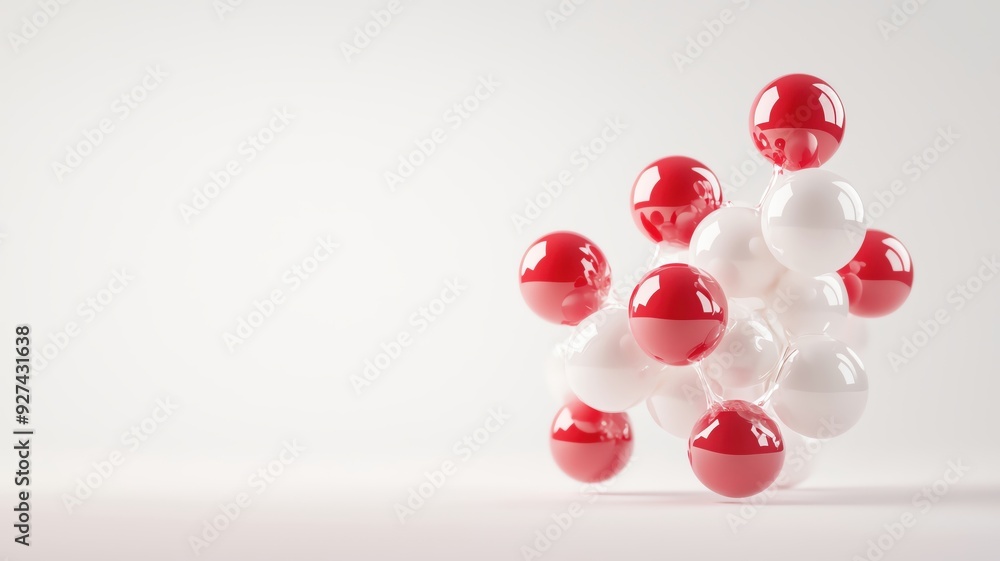 Molecular structure of volatile organic solvents, chemical substance ...