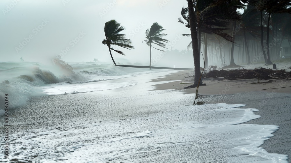 Explore the impact of coastal storms on beaches. How do hurricanes ...