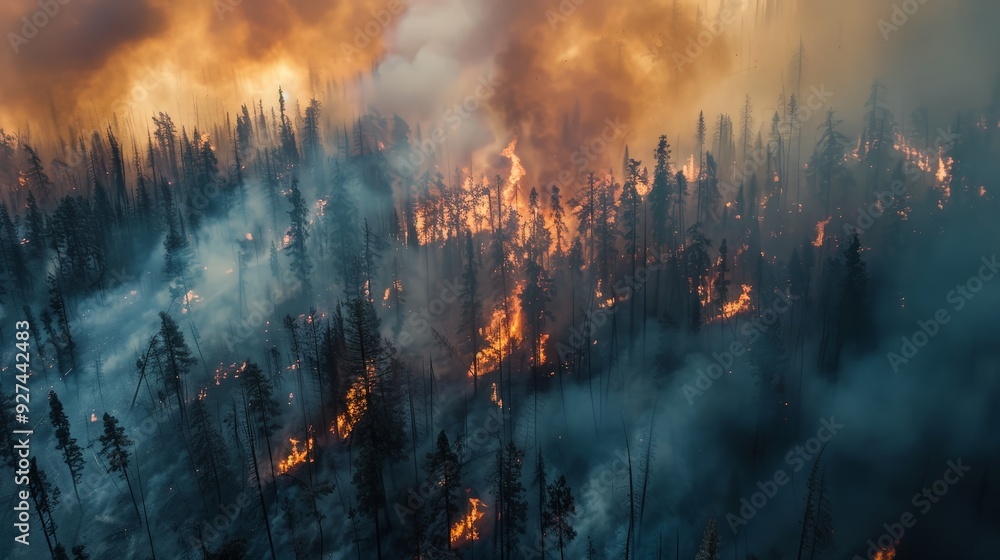 Explore the environmental consequences of uncontrolled fires. How do ...