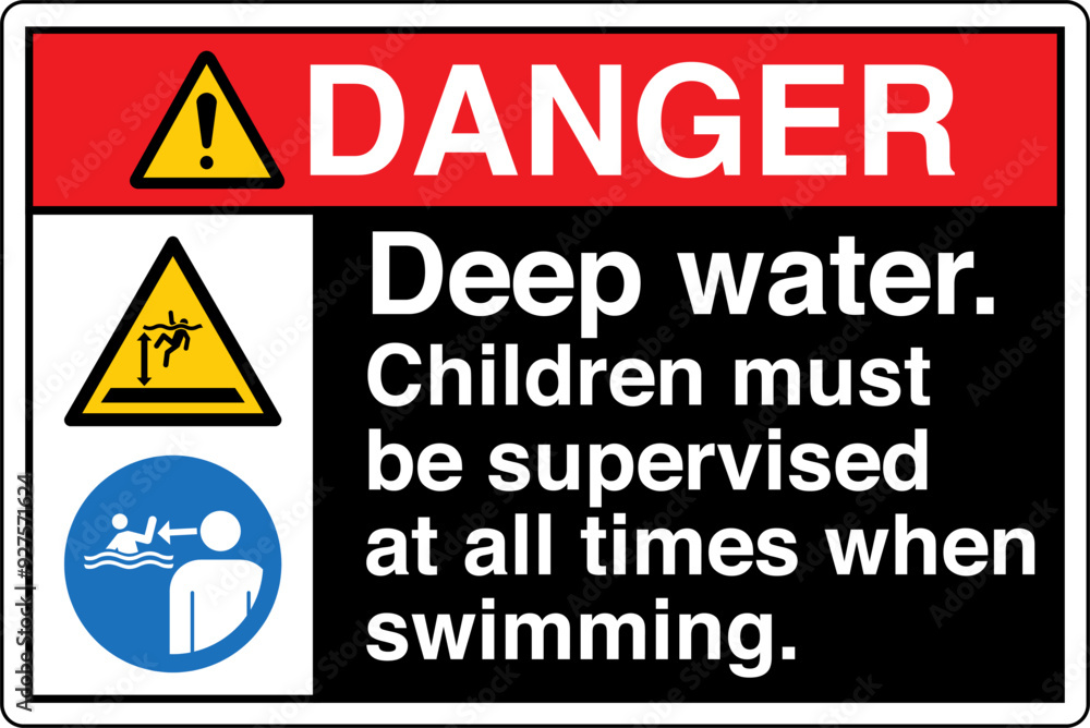 ANSI Z535 Safety Sign Marking Label Two Symbol Pictogram Standards ...