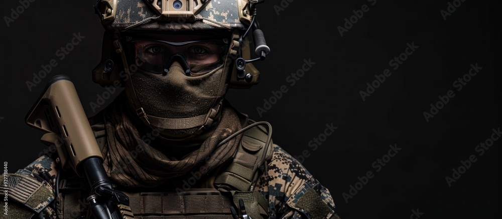United states Marine Corps special operations command raider. Studio ...