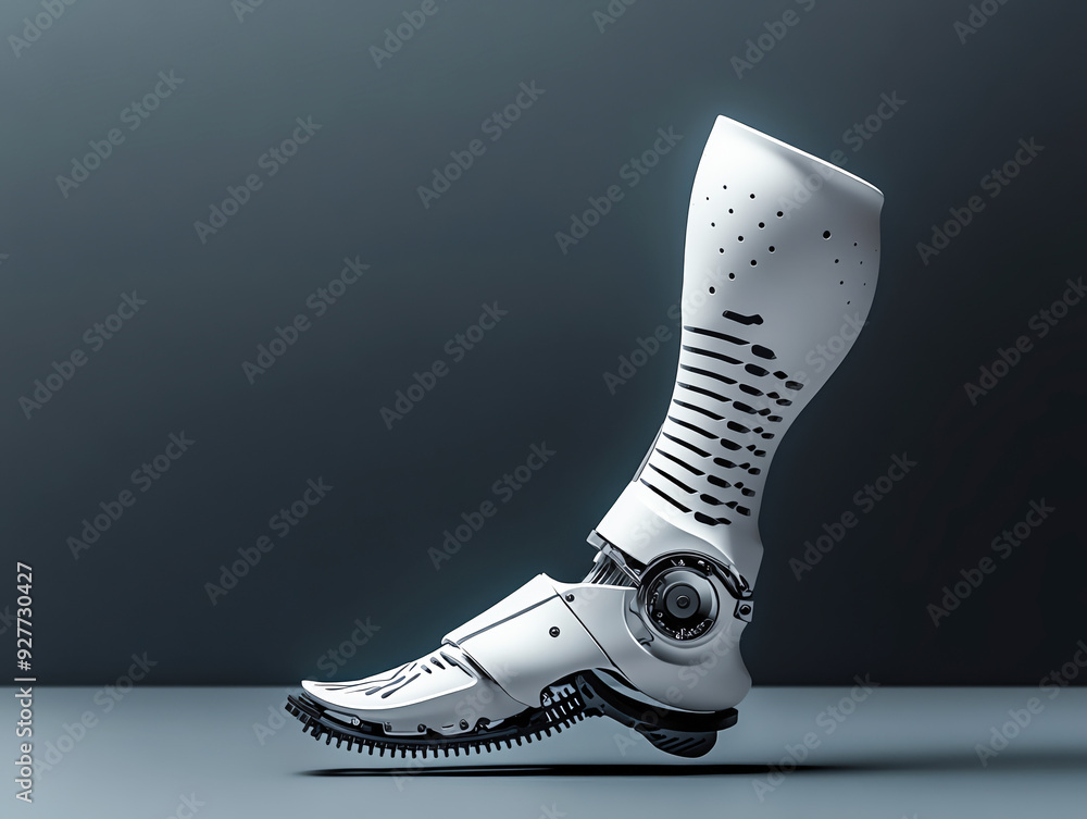 Stateoftheart aboveknee prosthetic with a realistic knee joint ...