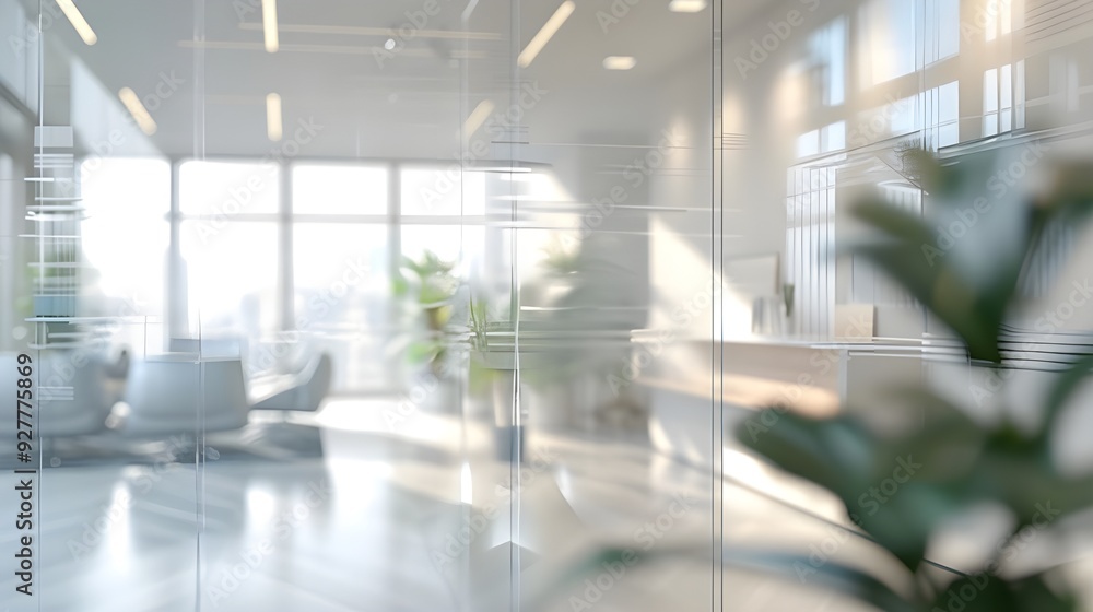 blurry interior of a bedroom with the forefront in focus Stock ...