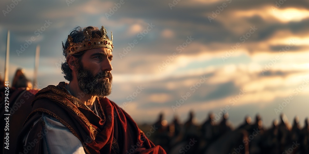 Personagem biblico da época de Israel, Rei david, rei saul, rei salomão ...