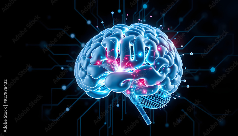 Health care brain gear neurology medicine web development ideas concept ...