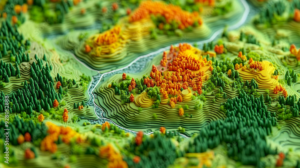 Gis Geodata Mapping Concept Showcasing Detailed Layers Of Geographic Information The Vibrant