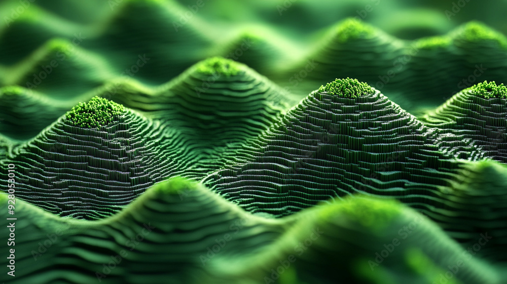 GIS geodata mapping concept showcasing detailed layers of geographic ...