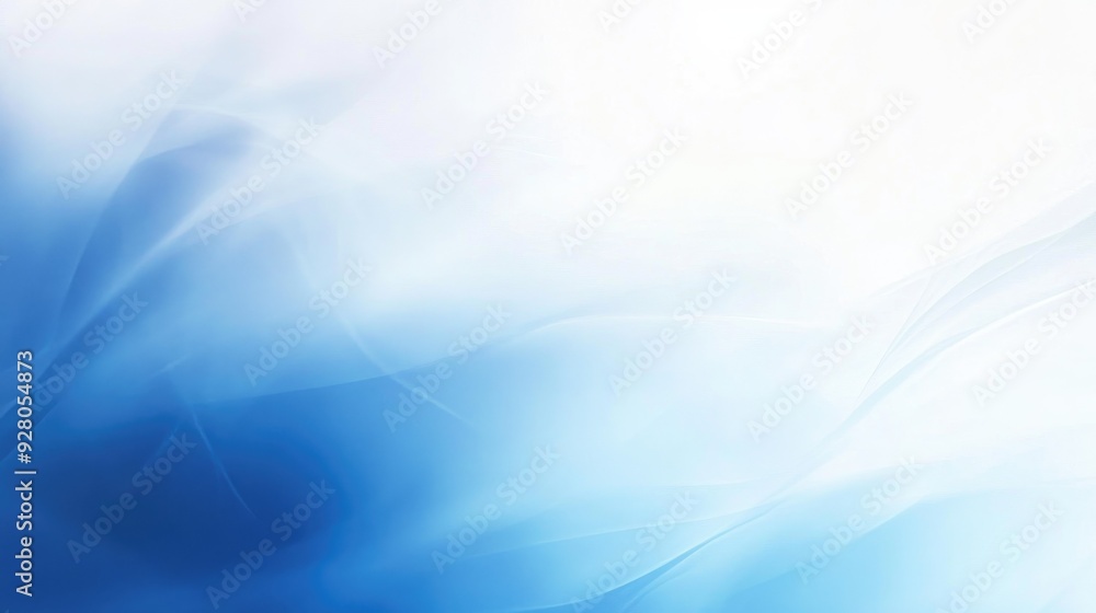 Cool and crisp white and blue gradient background with a fresh and ...