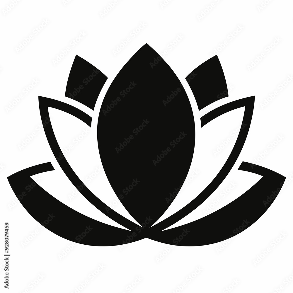 lotus flower vector illustration, Flowers vector art, lotus flower ...