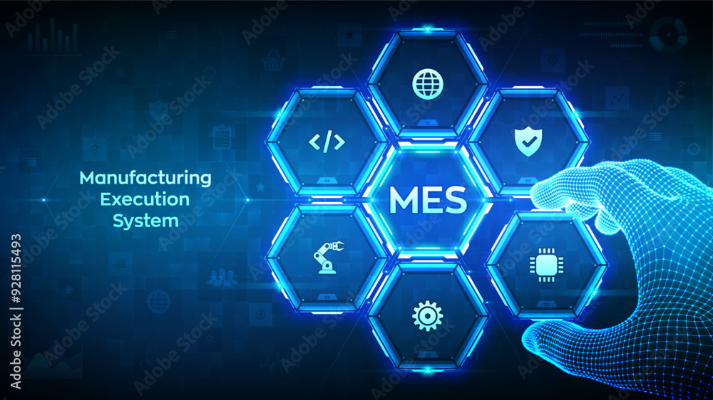 MES. Manufacturing execution system. Automation Software. Innovation ...