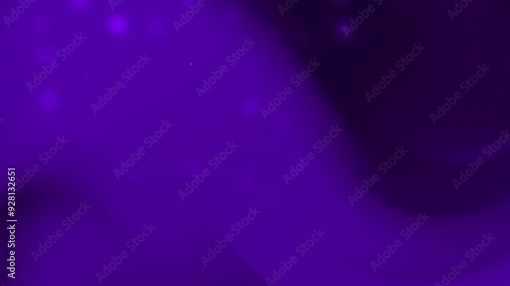 Purple background with animated raining white dot particles. Perfect ...
