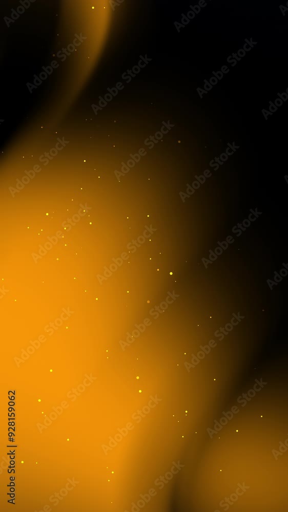 black and gold background animation. black gradient black bg and gold ...