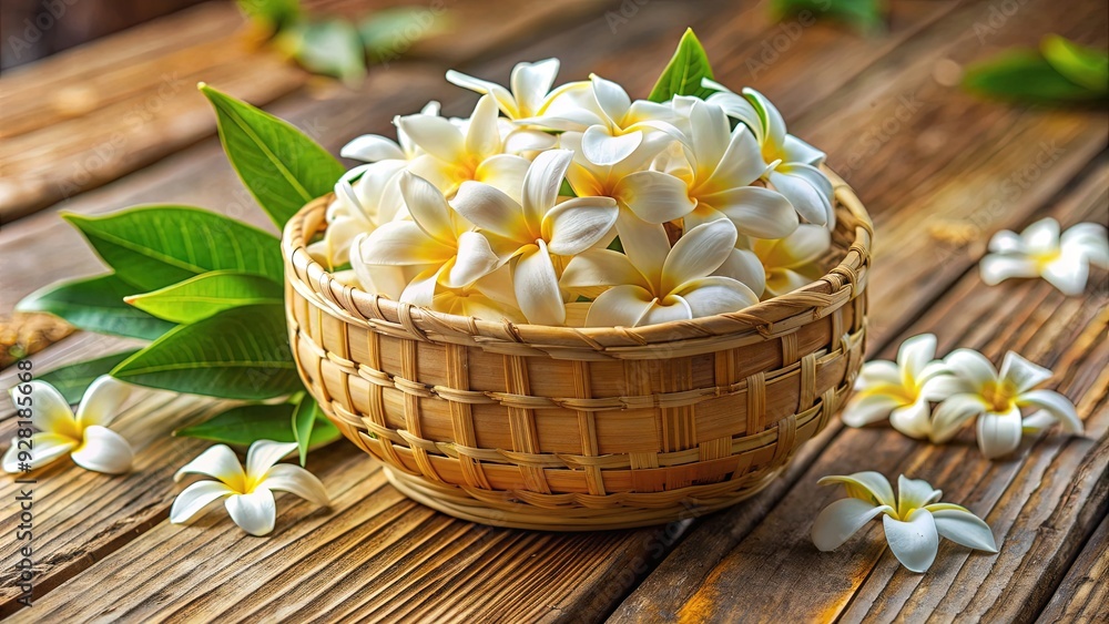 Delicate white sampaguita flowers with yellow centers and sweet ...
