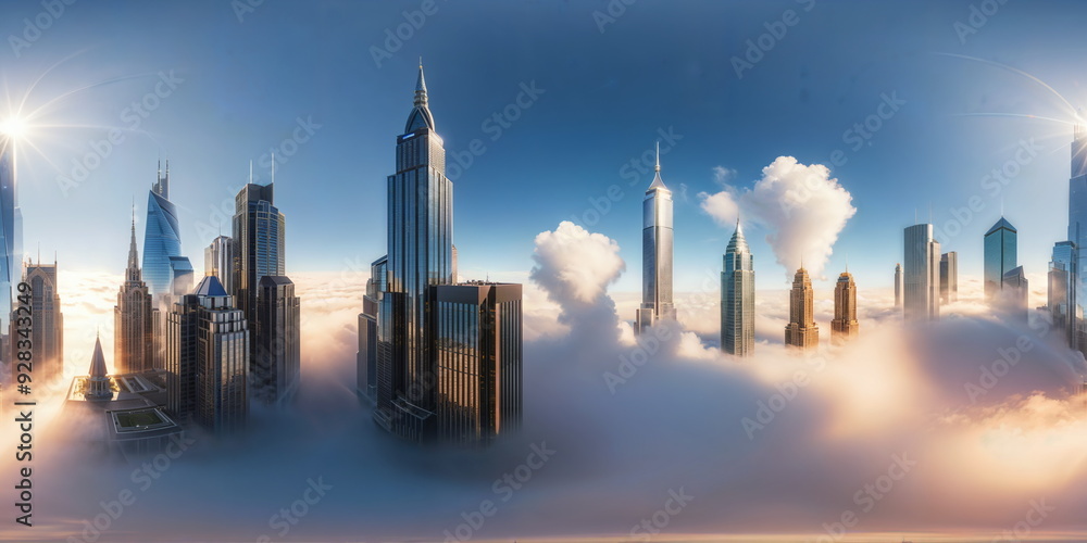 Full 360 degrees seamless spherical panorama HDRI equirectangular ...