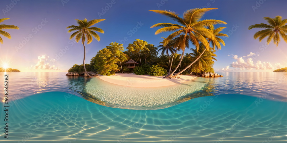 Full 360 degrees seamless spherical panorama HDRI equirectangular ...