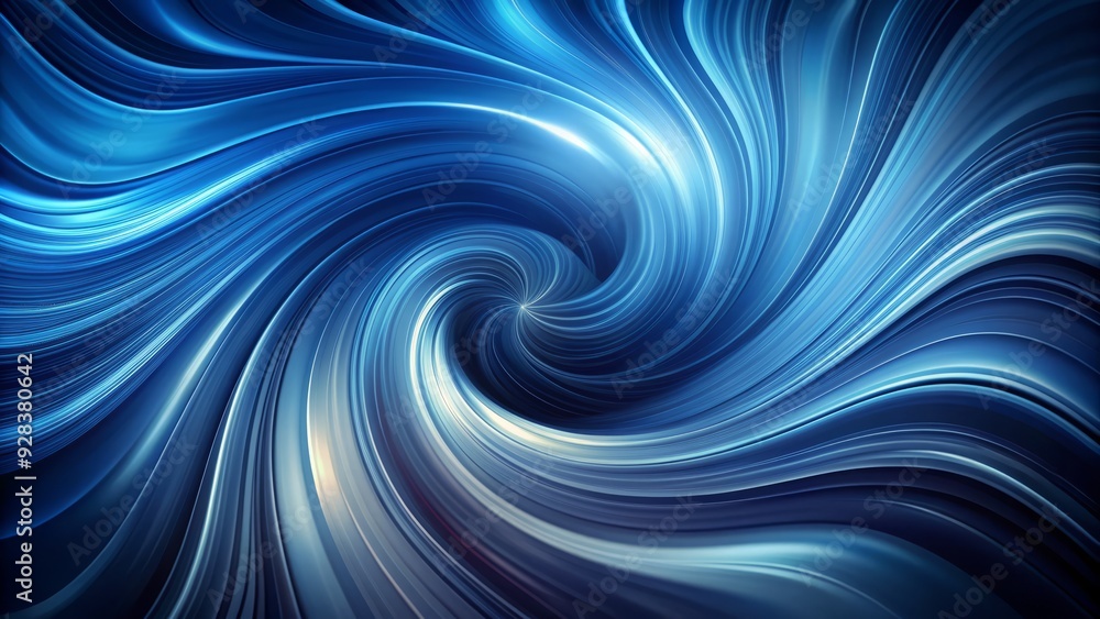 Navy blue abstract background with swirling waves and subtle gradient ...