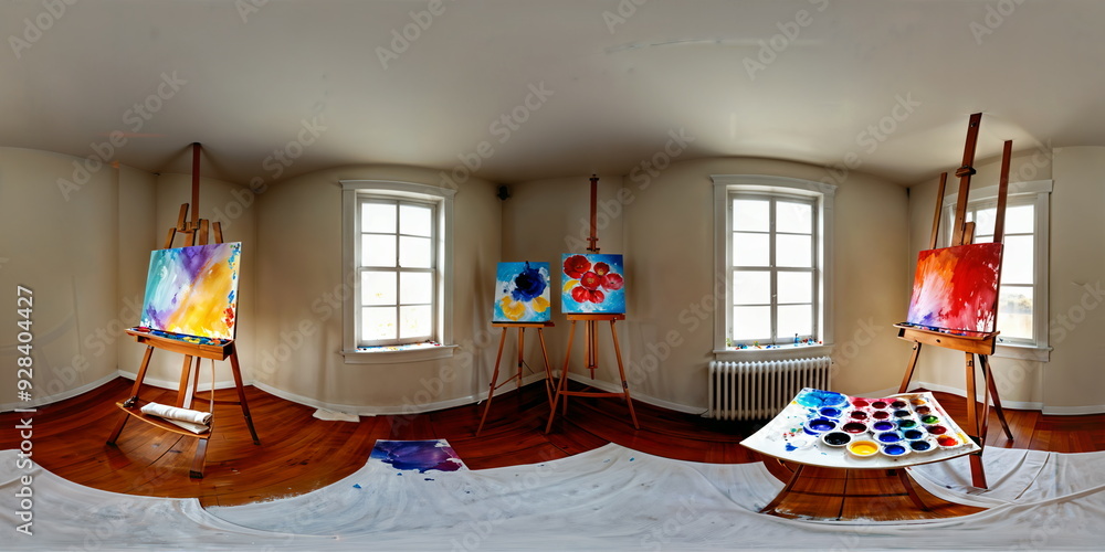 Full 360 degrees seamless spherical panorama HDRI equirectangular ...