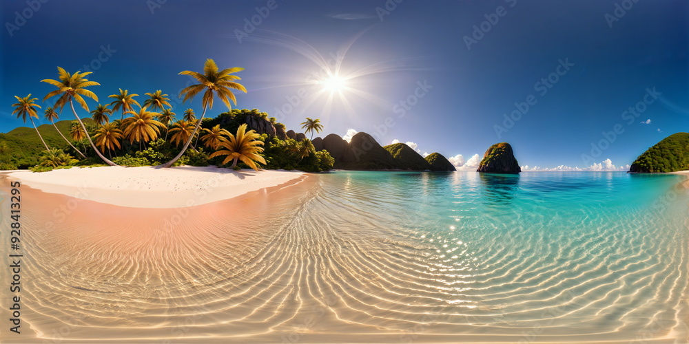 Full 360 degrees seamless spherical panorama HDRI equirectangular ...