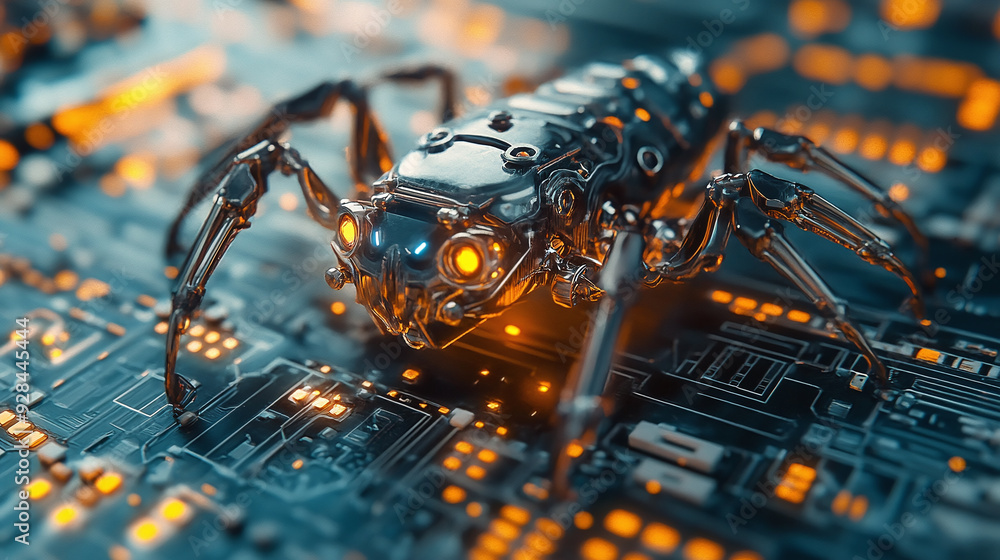 Technical concept in bug fix style with many advanced tools and ...