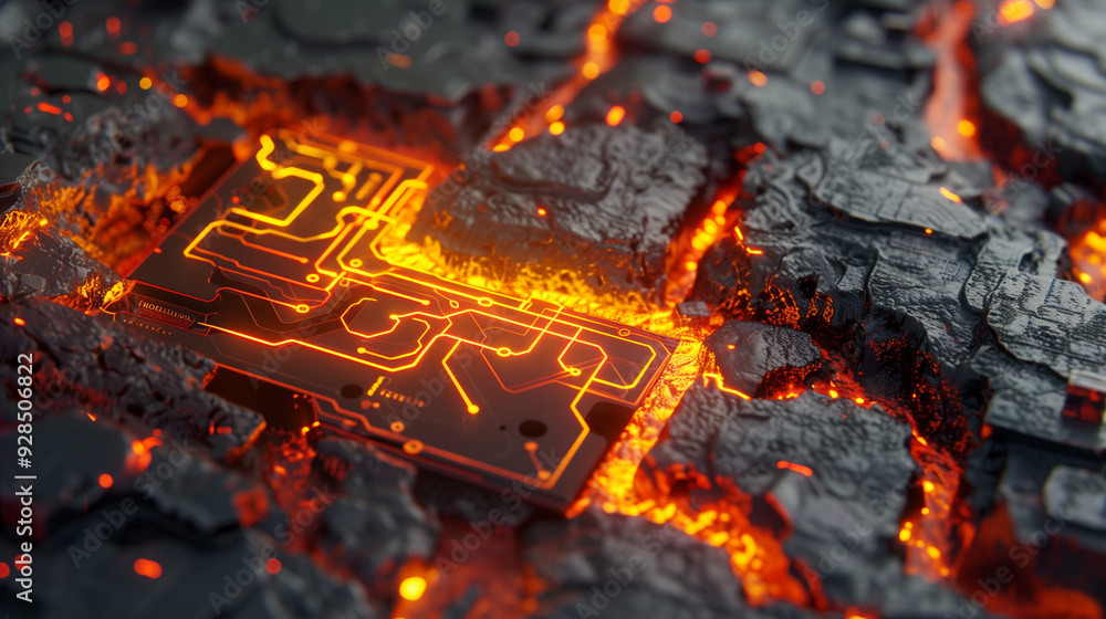 semiconductor manufacturing plant, silicon wafer production, clean room ...