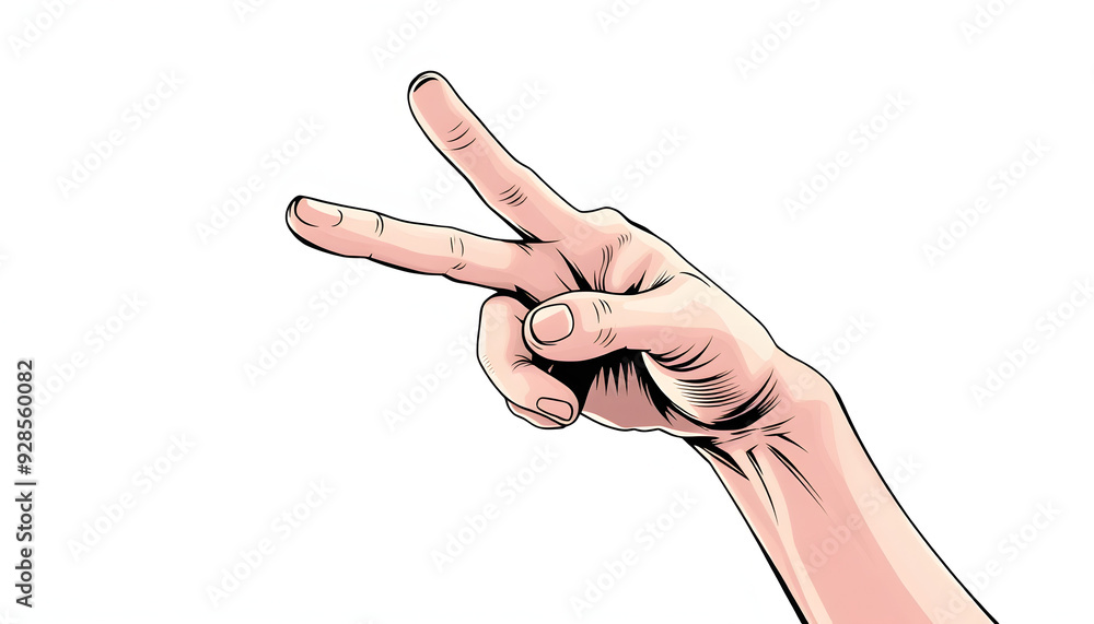 Pointing, reaching out, touching, tapping with finger, gesturing ...