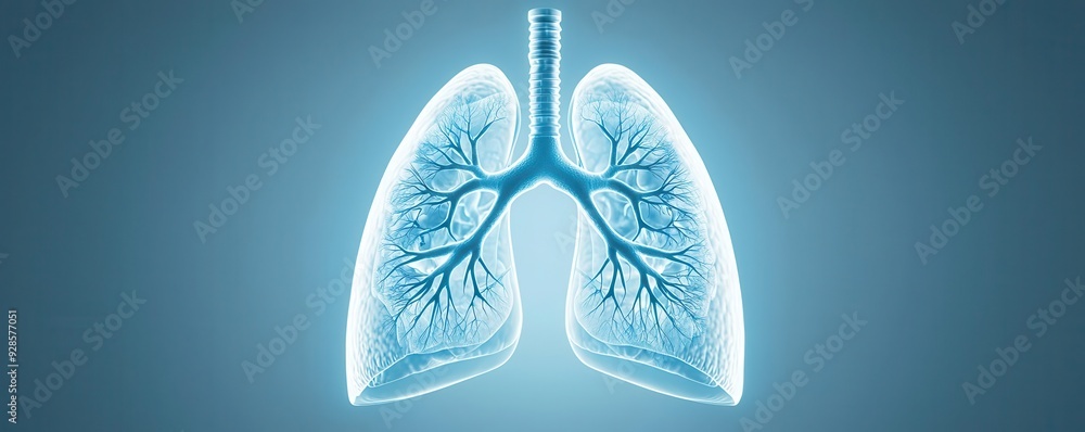 Graphic representation of lung deterioration during a COPD exacerbation ...